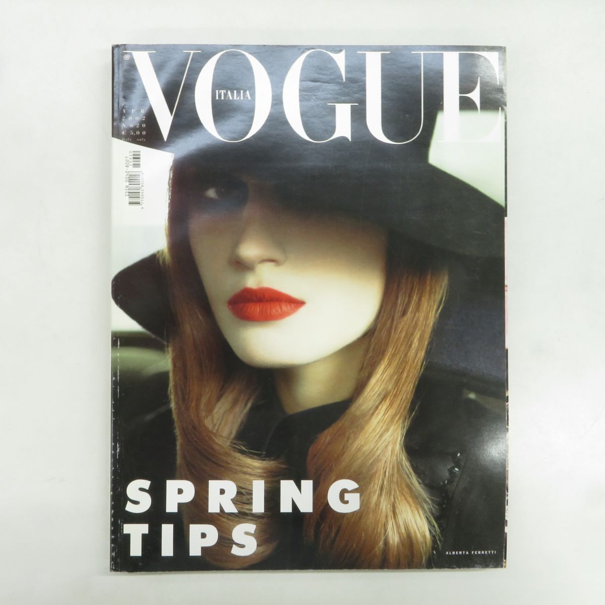 【やや傷や汚れあり】ゆE6594 【洋雑誌】VOGUE ITALIA イタリア版ヴォーグ 620/2002.4 スティーヴン・マイゼル/イネス ...