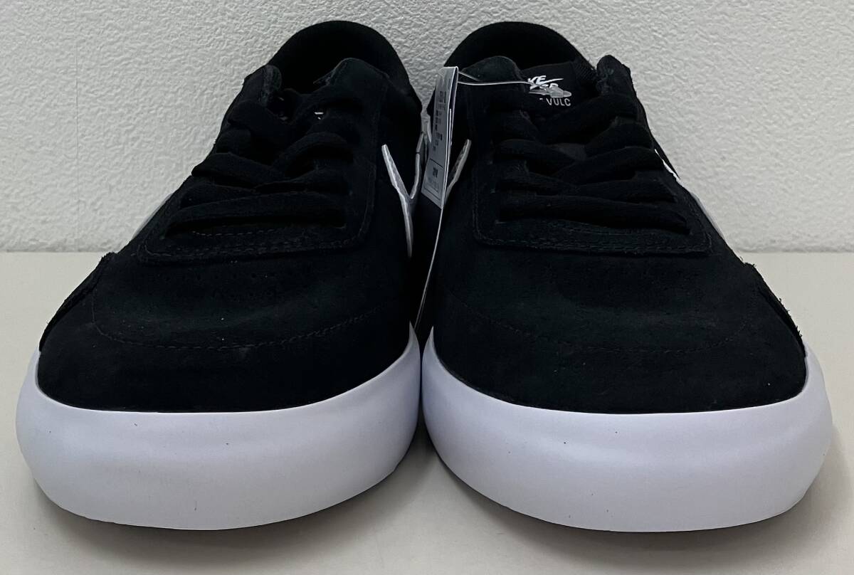 【未使用に近い】1円スタート タグ付 美品 27cm スニーカー NIKE SB HERITAGE VULC BLACK WHITE ナイキ ...