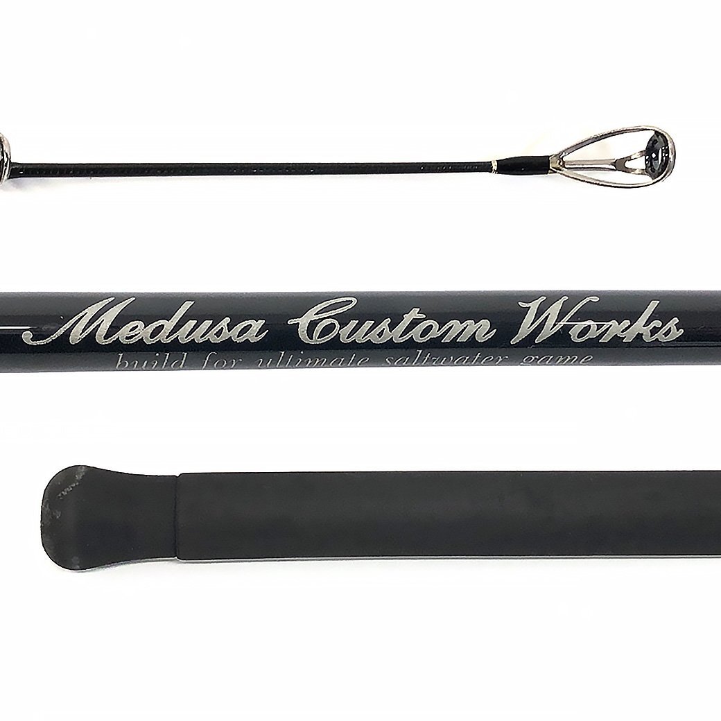 【やや傷や汚れあり】K MCワークス リアルフュージョン 601LR 1ピースロッド スピニングロッド MC Works' REAL FUSION Made in Japan 日本製 ジャー ...