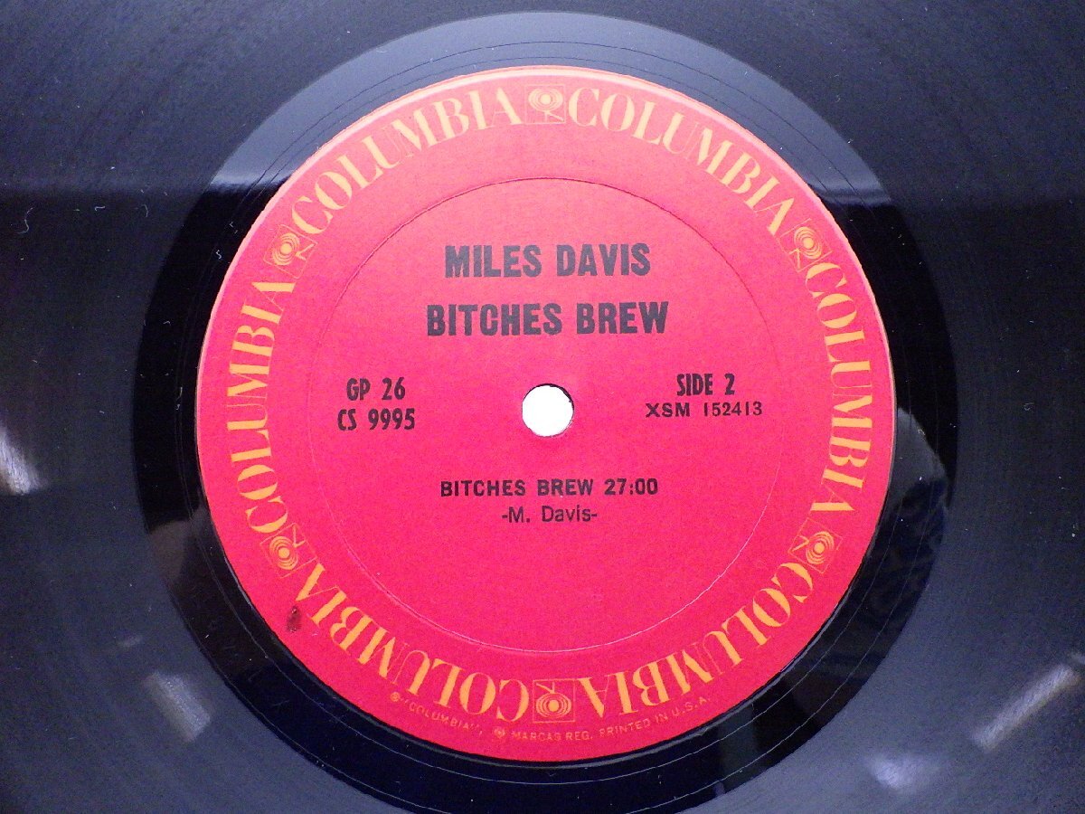 【やや傷や汚れあり】Miles Davis(マイルス・デイヴィス)「Bitches Brew(Bitches Brew)」LP（12インチ）/CBS/SONY(GP-26)/ジャズの落札情報 ...