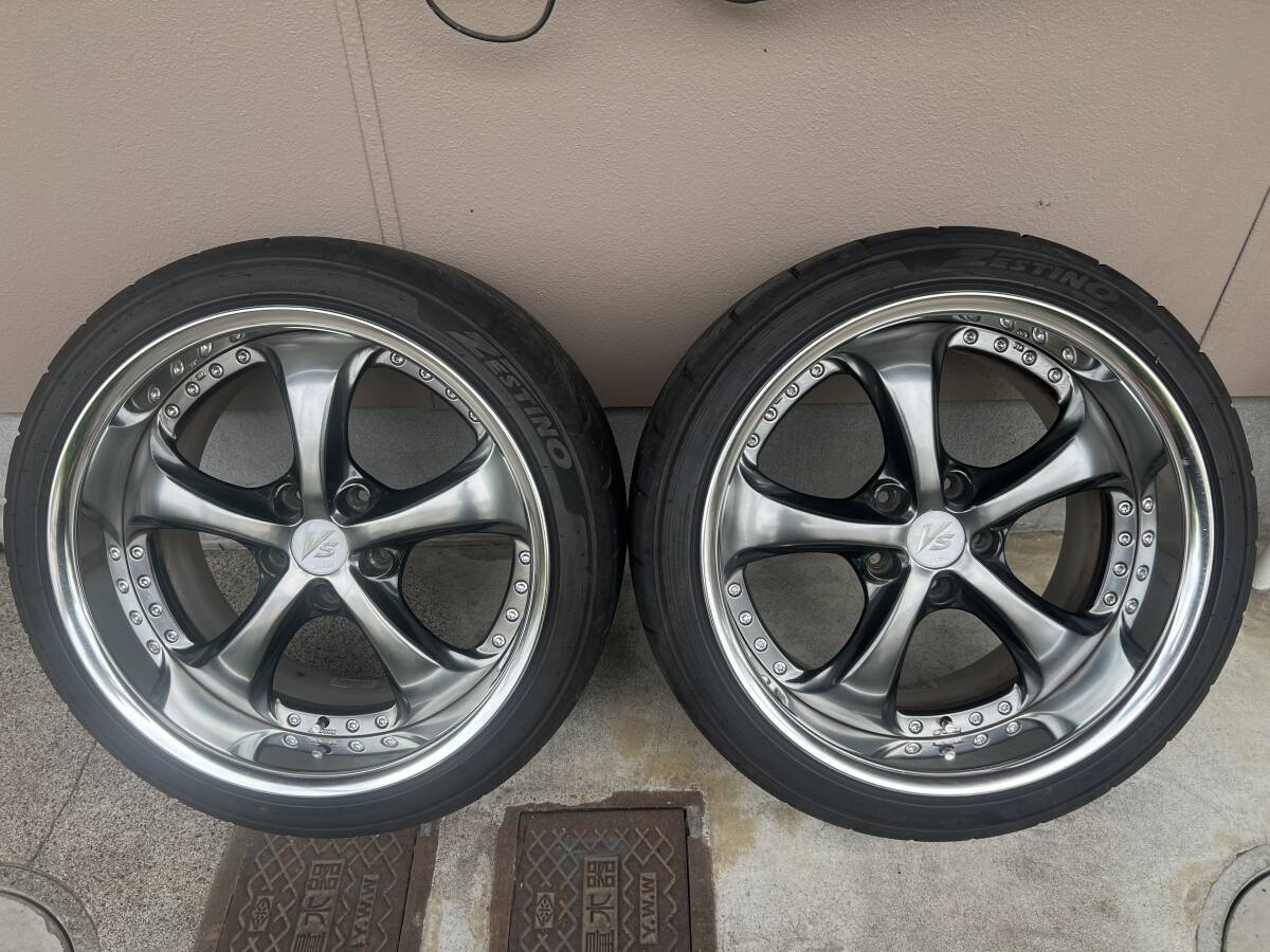 【傷や汚れあり】WORK VS-KF 18インチ 9.5J＋19 2本 114.3 5穴の落札情報詳細 - Yahoo!オークション落札価格検索 オークフリー