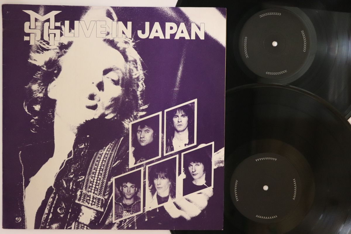 【やや傷や汚れあり】輸入2discs LP Michael Schenker Group Msg Live In Japan NONE NOT ON LABEL /00520の落札情報詳細 ...