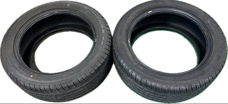 【目立った傷や汚れなし】★夏 2022年製!! MAXTREX SIERA S6 タイヤのみ 2本 235/50R18 101V アルファード ...