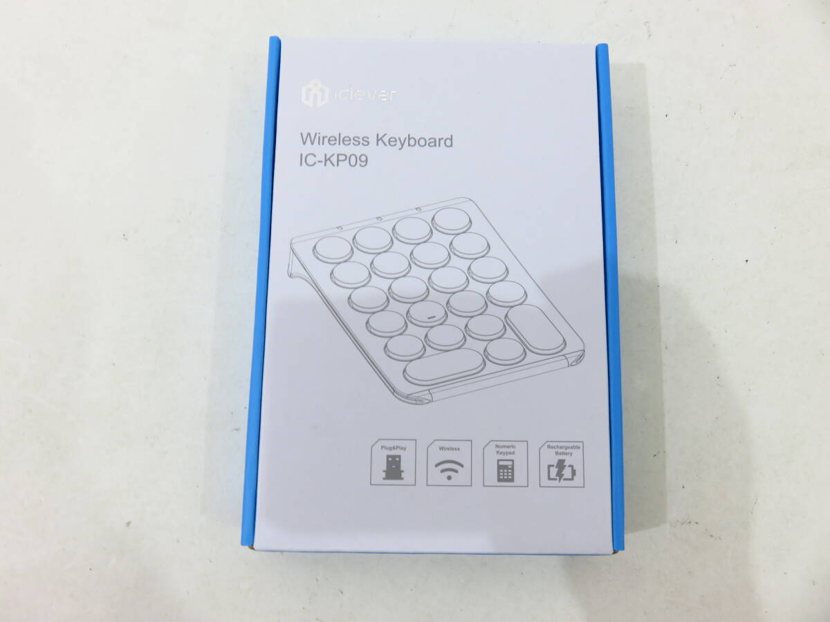 【未使用】k6246k [送料650円]【未開封】 iclever ワイヤレス テンキー キーボード IC-KP09 [093-240925]の落札情報詳細 - Yahoo!オークション落札 ...