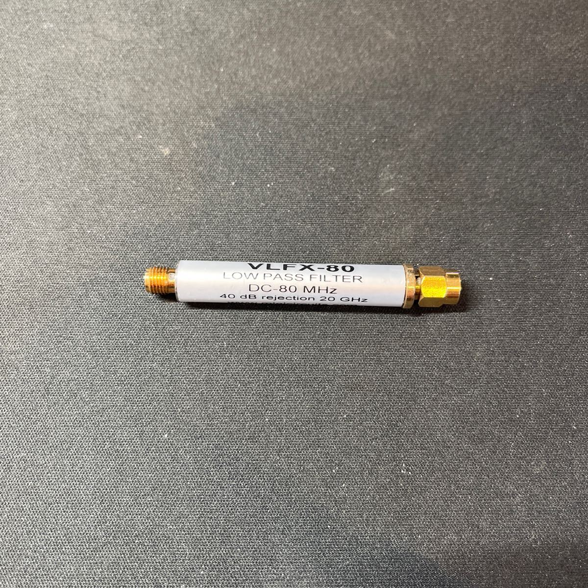 【全体的に状態が悪い】中古 MINI CIRCUITS ミニサーキット VLFX-80+ low pass filter DC-80MHz ...