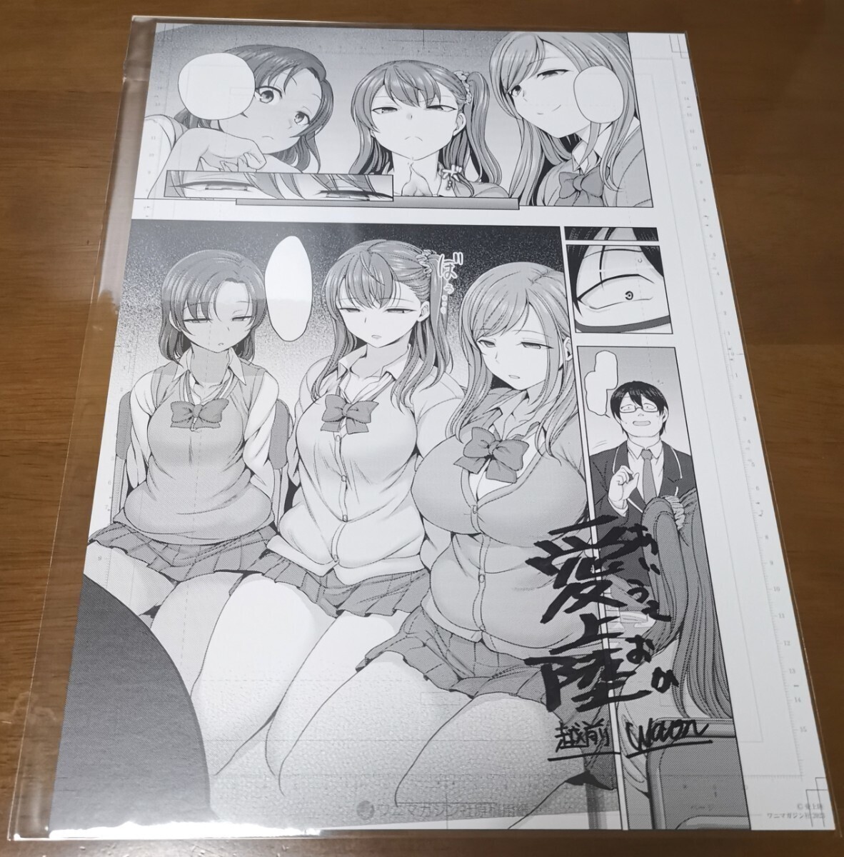 【未使用】「直筆サイン入り」 複製原稿 愛上陸 50on! 越前 wao 催眠性指導 イジラレ その4の落札情報詳細 - Yahoo!オークション落札価格検索 オークフリー