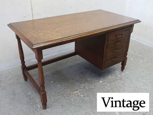 【傷や汚れあり】 P641 クラシックデザイン 片袖デスク 高級 カントリー エレガント アンティークスタイル ナラ材 ヴィンテージ の落札情報詳細 - Yahoo!オークション落札価格検索 ...