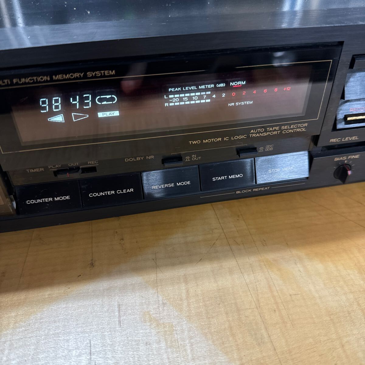 【傷や汚れあり】中古 TEAC カセットデッキ R-515 オートリバース ステレオカセットデッキ STEREO ティアックの落札情報詳細 ...