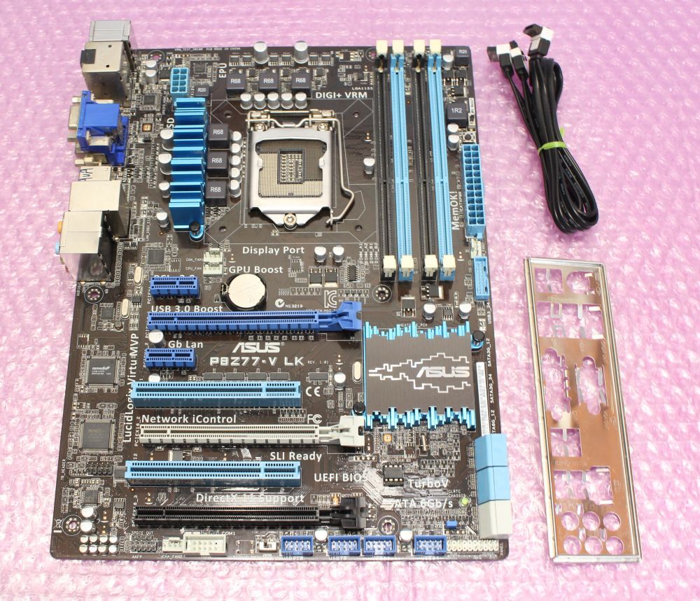 【目立った傷や汚れなし】ASUS P8Z77-V LK ( Intel Z77 / LGA1155 ) ATXの落札情報詳細 - Yahoo!オークション落札価格検索 オークフリー
