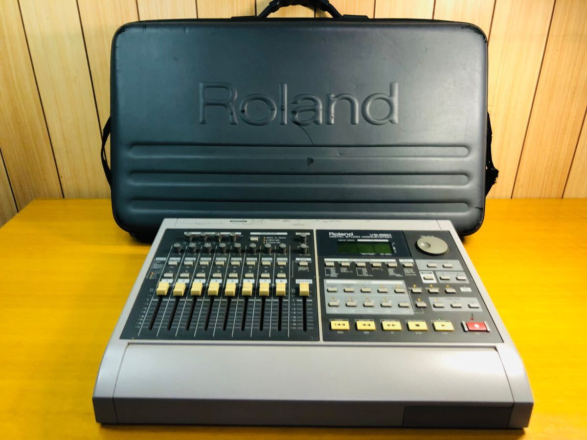 【目立った傷や汚れなし】♪ Roland ローランド VS-880 Digital Studio Workstation マルチトラックレコーダー 専用ケース付き 動作未確認の落札情報詳細 ...