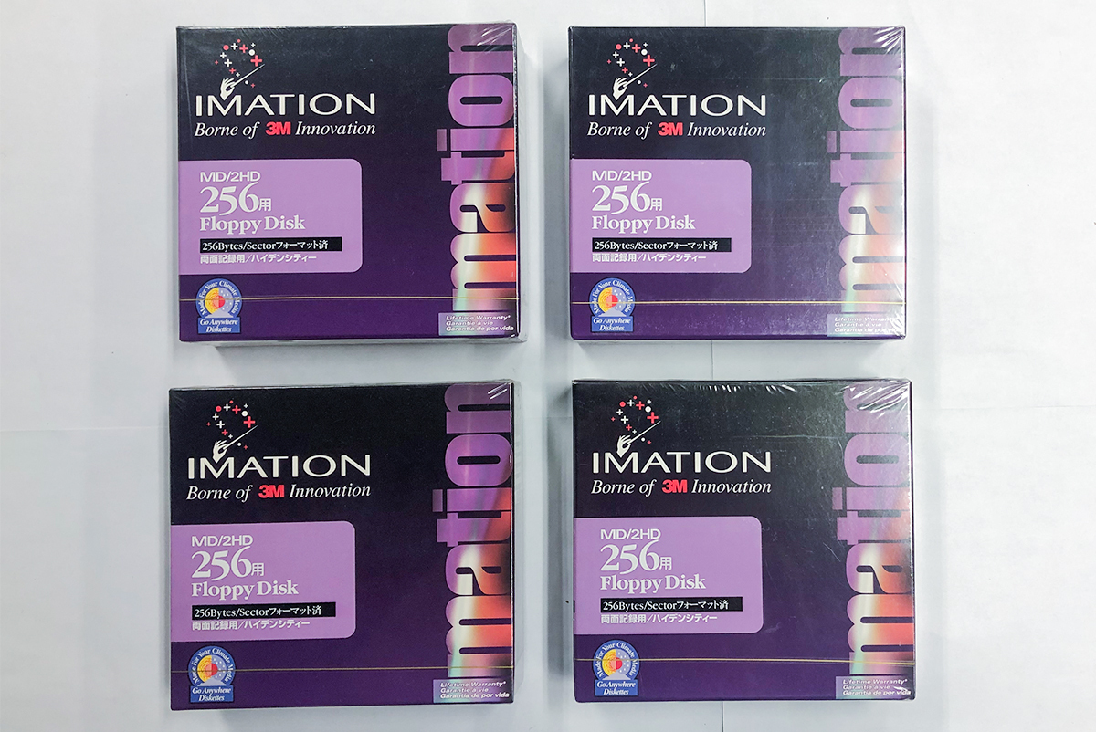【未使用】【未開封新品4箱】IMATION MD 2HD 256用 フロッピーディスク イメーション シュリンク付きの落札情報詳細 - Yahoo!オークション落札価格検索 オークフリー