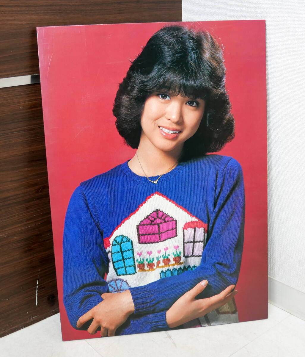 【目立った傷や汚れなし】 (R610-H181) 松田聖子 アイドル 写真パネル 木製 パネル ポスター 当時物 80年代 昭和レトロ 縦約57.5cm×横約40.3cm×幅約1cmの落札情報 ...