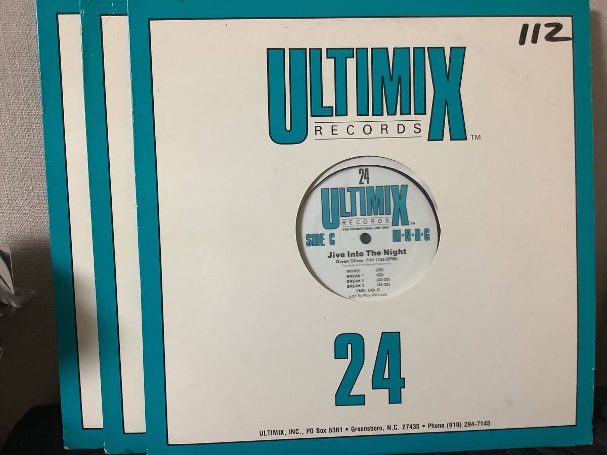 【目立った傷や汚れなし】Ultimix24 Green Olives Jive Into The Night 激レア3枚組の落札情報詳細 ...