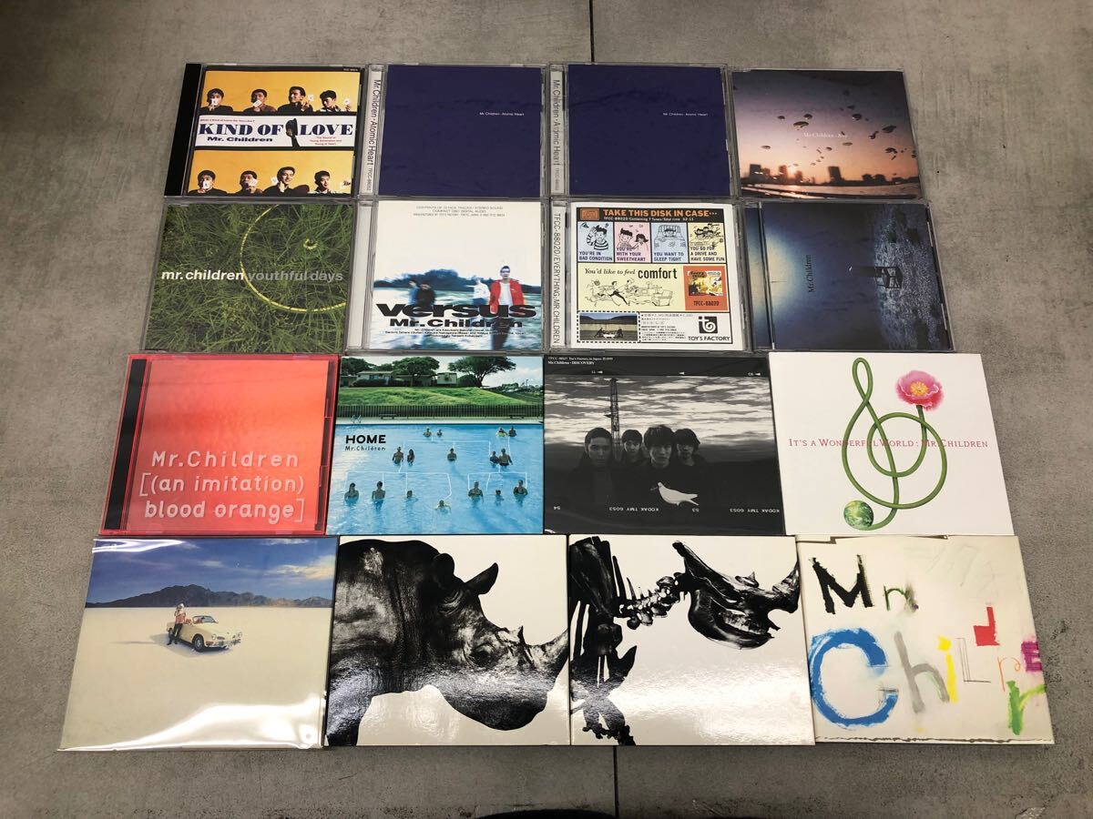 【やや傷や汚れあり】c1023-15★未開封含む 帯付き有り CD アルバム・シングル / Mr.Children / Bank Band ...