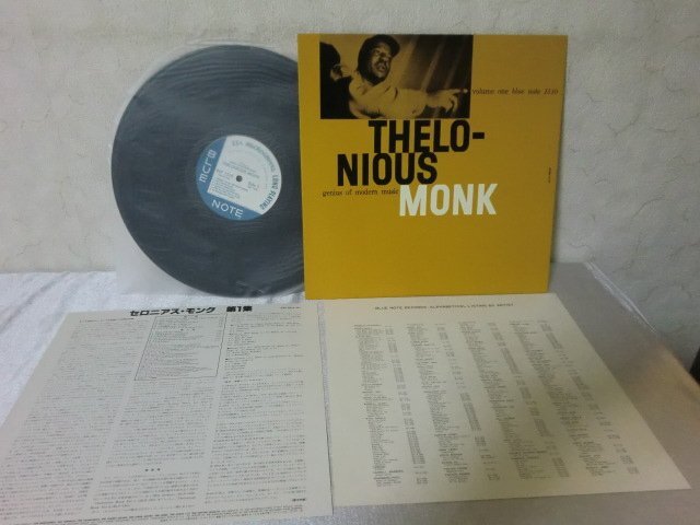 【やや傷や汚れあり】(SS)何点でも同送料 LP/レコード/Thelonious Monk セロニアス・モンク 第1集/ Genius Of ...