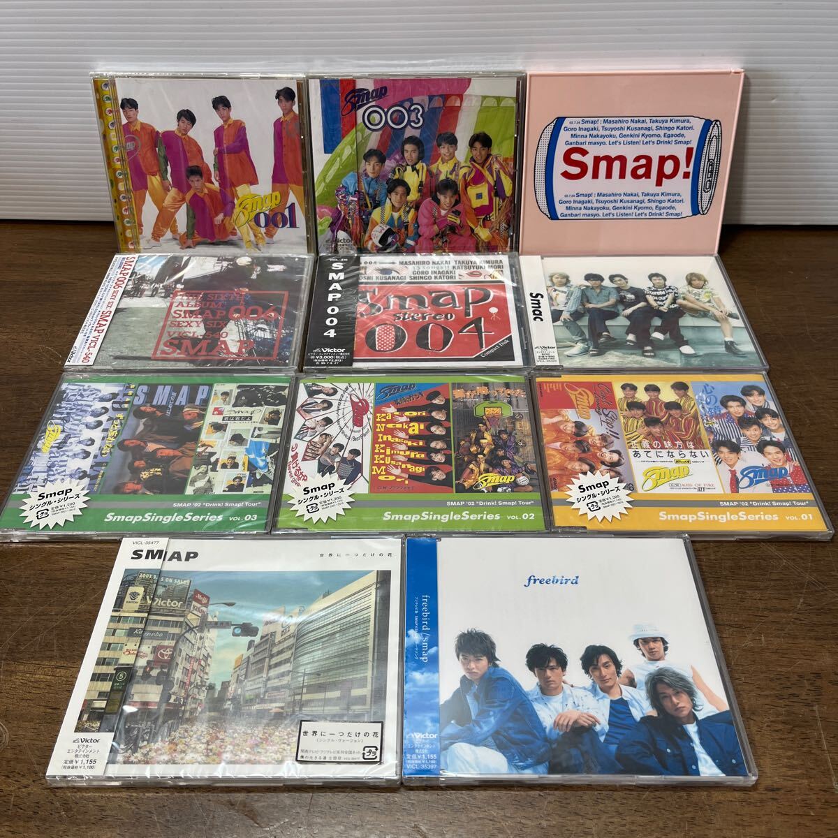 【未使用】新品 未使用 CD まとめ売り SMAP スマップ 世界に一つでけの花/004/003/freebird 等 ジャニーズ アイドル (4-2の落札情報詳細 - Yahoo ...
