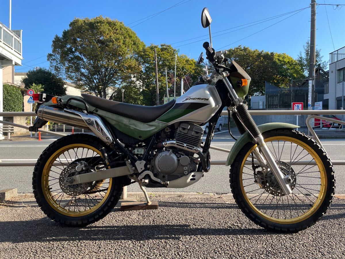 【傷や汚れあり】低走行5000㎞ 格安売切り スーパーシェルパ 1997年 1997 SUPER SHERPA GALAXY SILVER ...