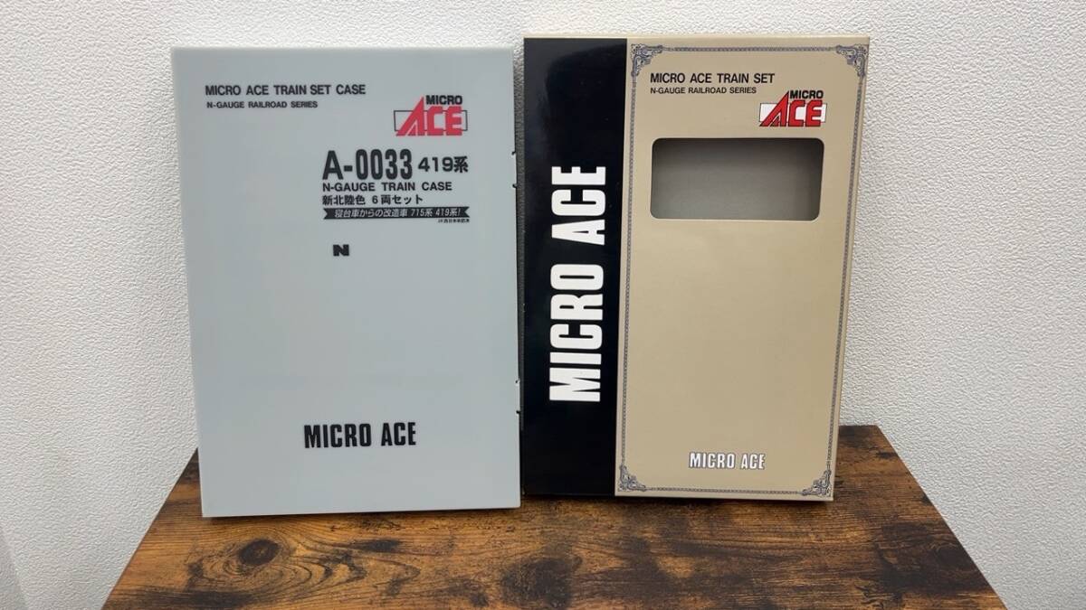 【目立った傷や汚れなし】12713-3 鉄道模型 Nゲージ MICRO ACE A-0033 419系 新北陸色 6両セット マイクロエースの落札情報詳細 - Yahoo!オークション落札価格 ...