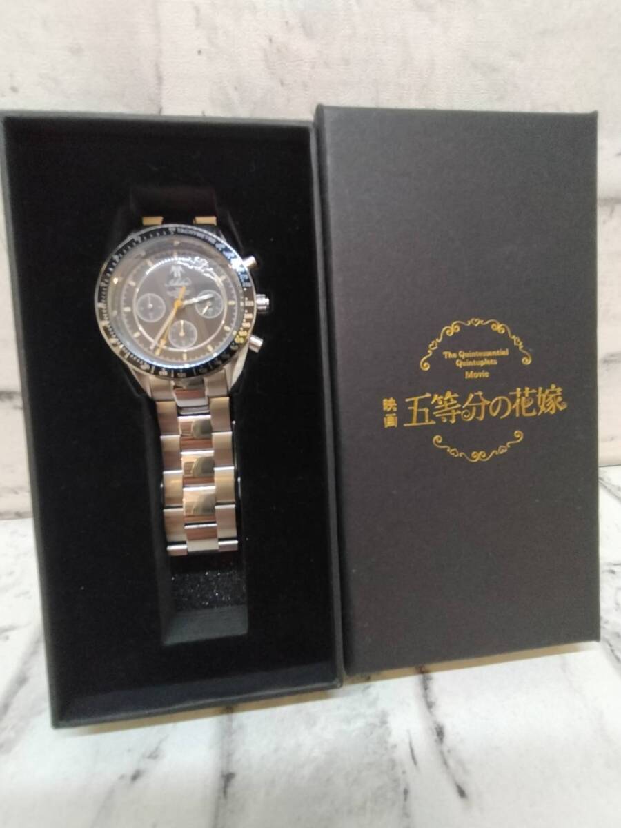 【未使用に近い】映画五等分の花嫁 オフィシャルクロノグラフ 中野一花 モデル 250本限定 233/250 クォーツ 腕時計 美品 【2703】の落札情報詳細 - Yahoo!オークション落札 ...