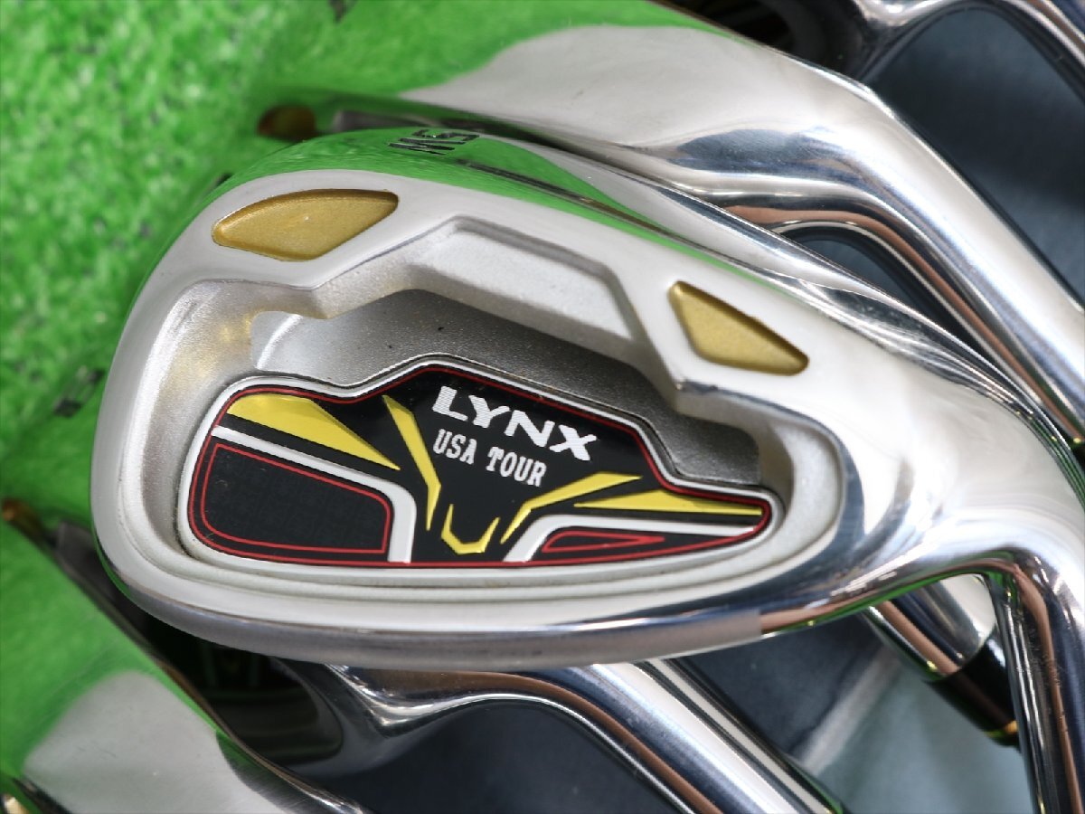 【全体的に状態が悪い】 LYNX リンクス USA TOUR 1W・3W・UT・♯5～♯9・PW・SW・パター 計11本セット フレックス/R 24-11-J134の落札情報詳細 ...