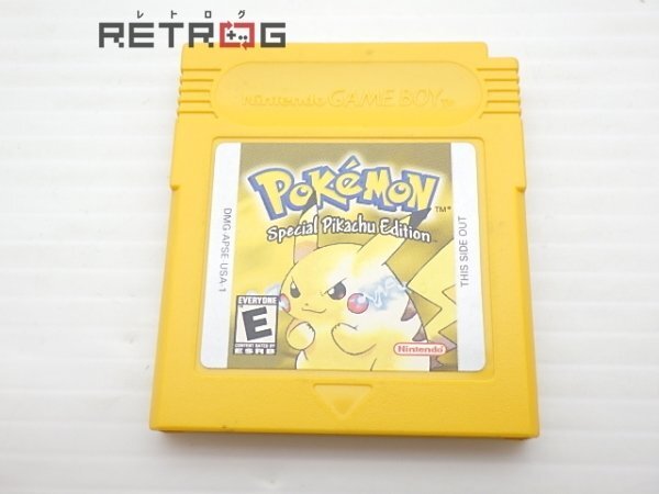 【やや傷や汚れあり】Pokemon Yellow Version Special Pikachu Edition 北米版 ゲームボーイ GBの ...