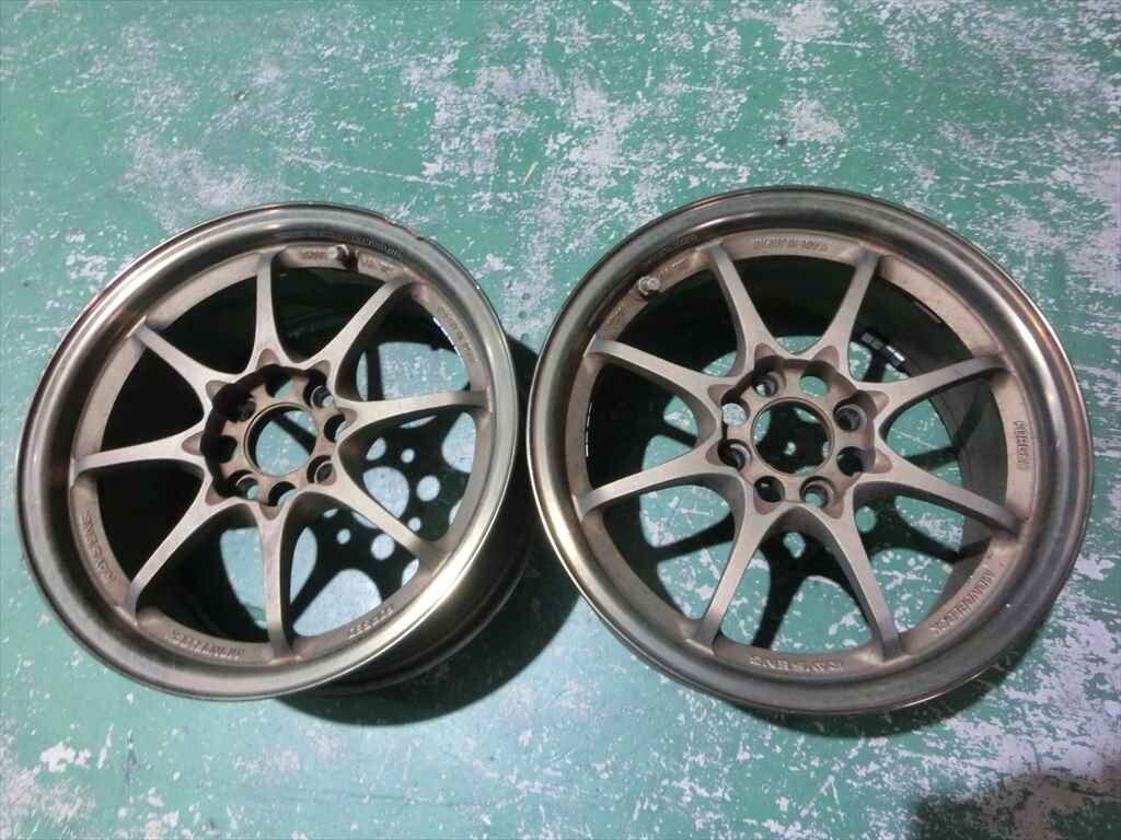 【傷や汚れあり】T【4ぬ-10】【140サイズ】★RAYS CE28N 15インチ 7J＋35 PCD100 4穴 4H /ホイール 2本セット/※傷・汚れ・サビ有の落札情報詳細 ...