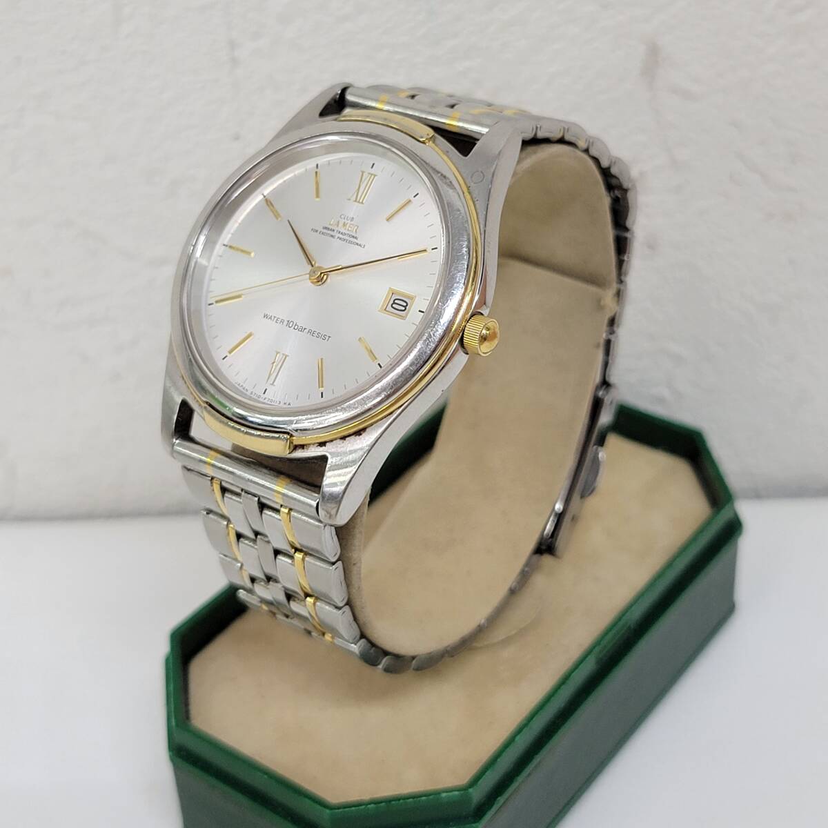 【傷や汚れあり】1115-207 シチズン CITIZEN CLUB LAMER 腕時計 GN-4W-S 5710-F70113 丸文字盤 ...