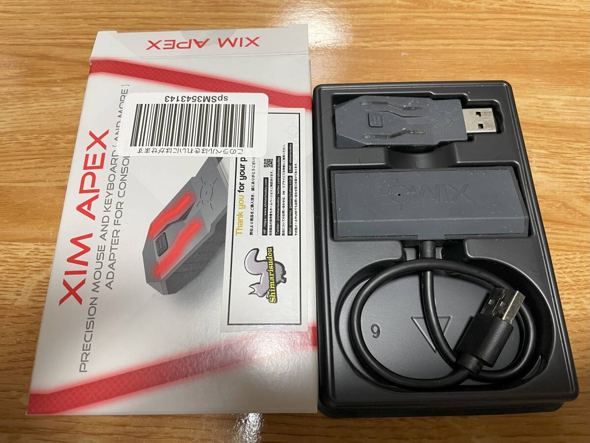【傷や汚れあり】Xim Technologies XIM APEX マウス キーボード コンバーター PS4/PS3/xbox one/x ...