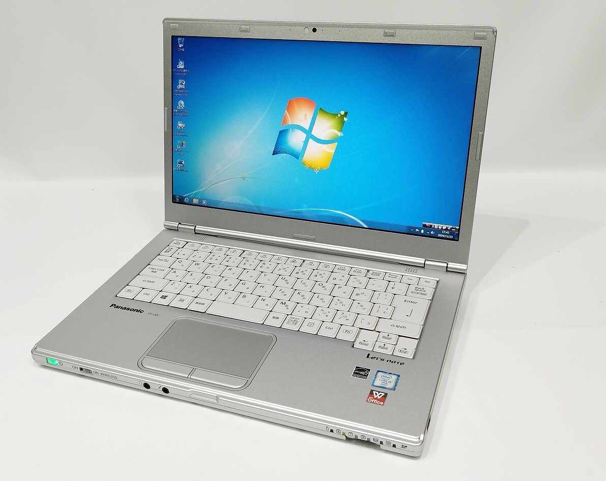 【やや傷や汚れあり】M0000 貴重なWindows7 32bit CF-LX5PDT5S I5-6300U 2.4Ghz 4GB SSD128GB 64bitも可の落札情報詳細 ...