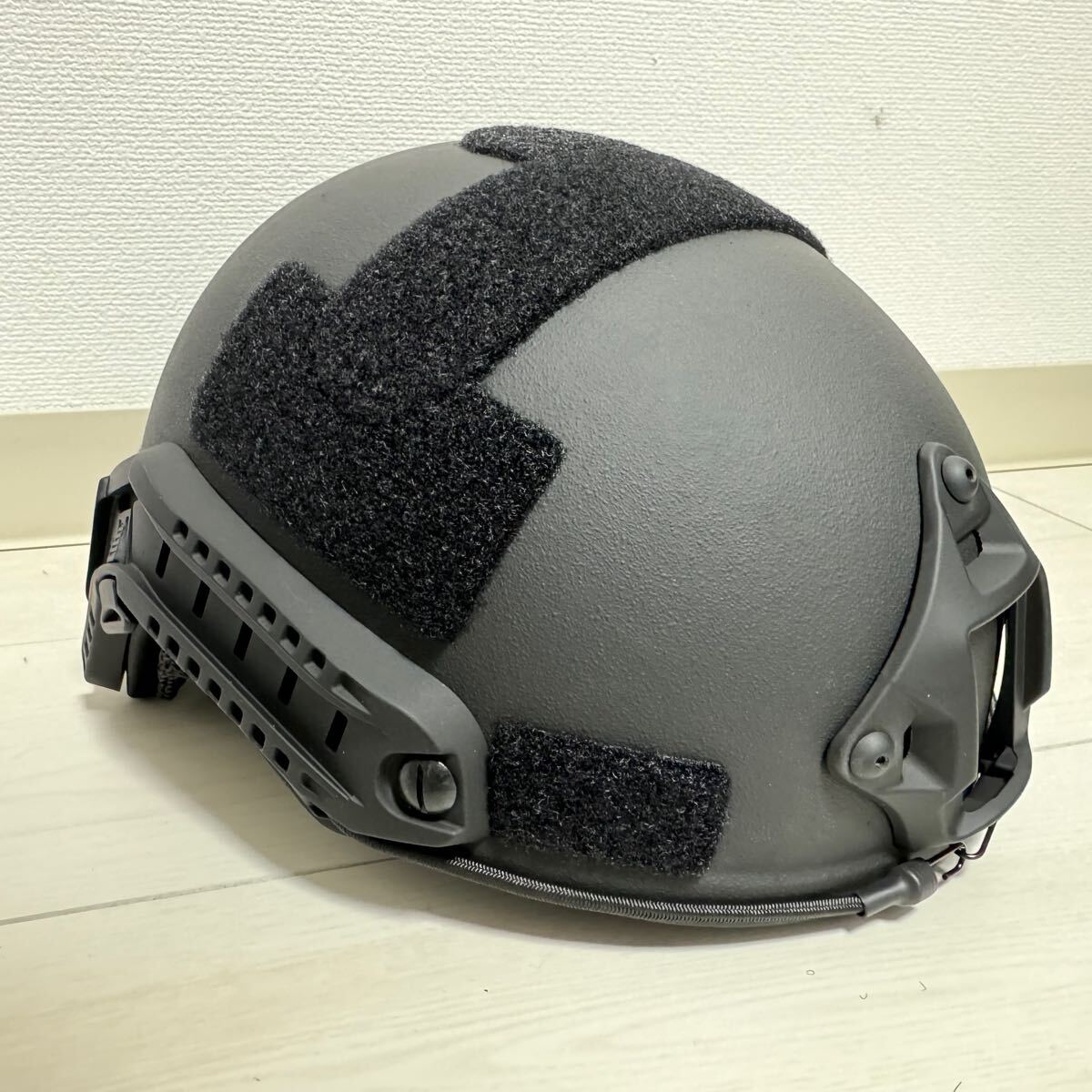 【未使用】NIJ レベル3a Ops-Coreタイプ 防弾ヘルメット BK サイズ56-62cm FAST OPS ballistic level 3a team wendy ...