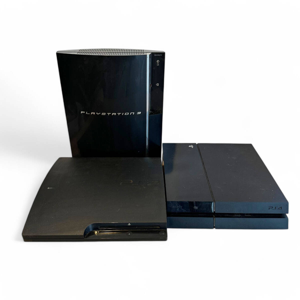 【傷や汚れあり】N2167a SONY PS32 PS4 3台まとめ売り CECH-3000B CECHHA00 CUH-1000A 本体のみ ...