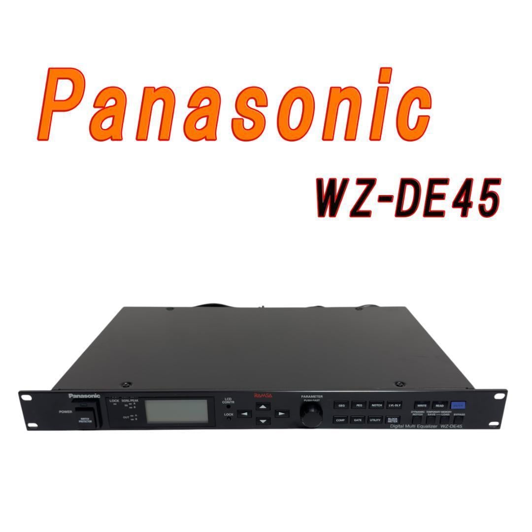 【やや傷や汚れあり】パナソニック RAMSA デジタルマルチイコライザー WZ-DE45の落札情報詳細 - Yahoo!オークション落札価格 ...