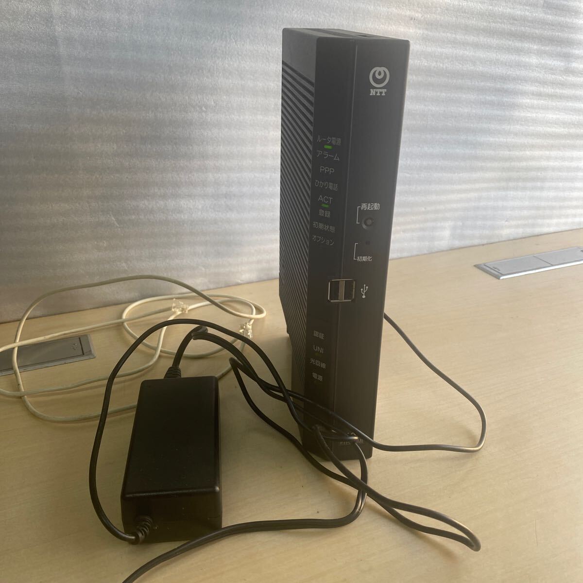 【やや傷や汚れあり】☆FE107【中古現状品】 ひかり電話対応 ルーター NTT PR-500MI の落札情報詳細 - Yahoo ...
