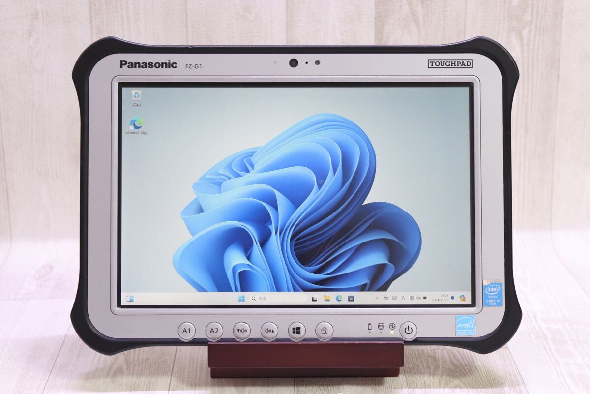 【傷や汚れあり】① PANASONIC TOUGHPAD FZ-G1 [10.1型 /Intel Core i5-4310U/SSD : 128GB/メモリ: 4GB/WUXGA ...