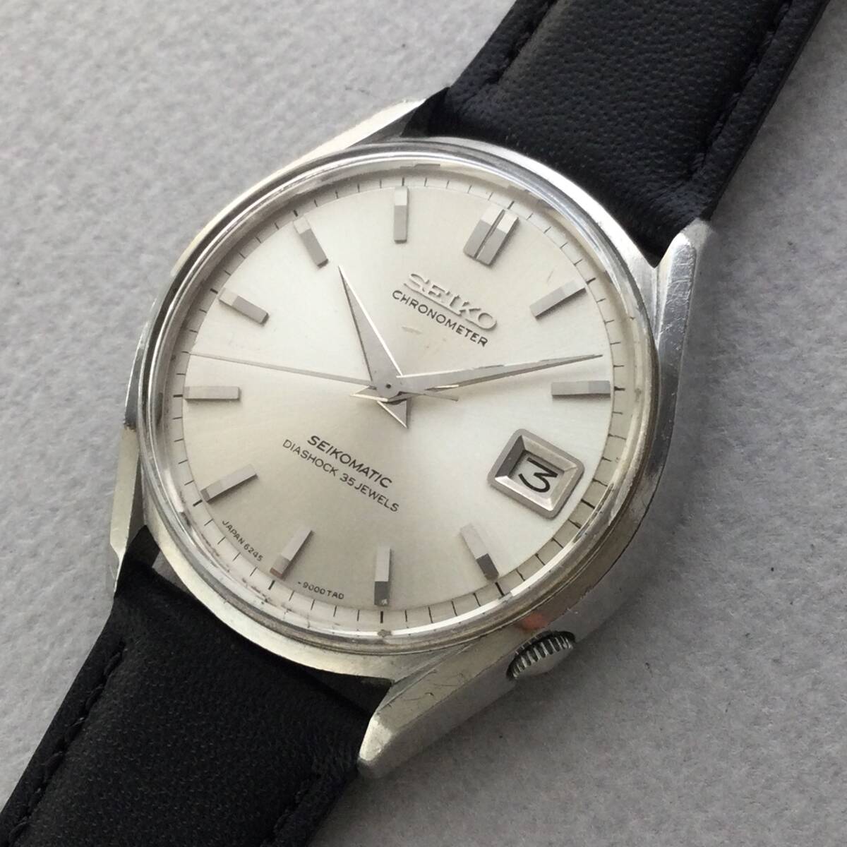 【やや傷や汚れあり】【稼働品】 セイコーマチック クロノメーター カレンダー 35石 自動巻 SEIKOMATIC CHRONOMETER ...