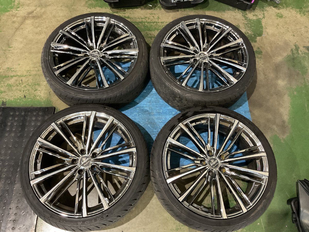 【やや傷や汚れあり】ホイール kranze Acuerdo 20インチ 8.5J +35 5穴 PCD114.3 weds タイヤ付（A8-101 122025）の落札情報詳細 - Yahoo ...