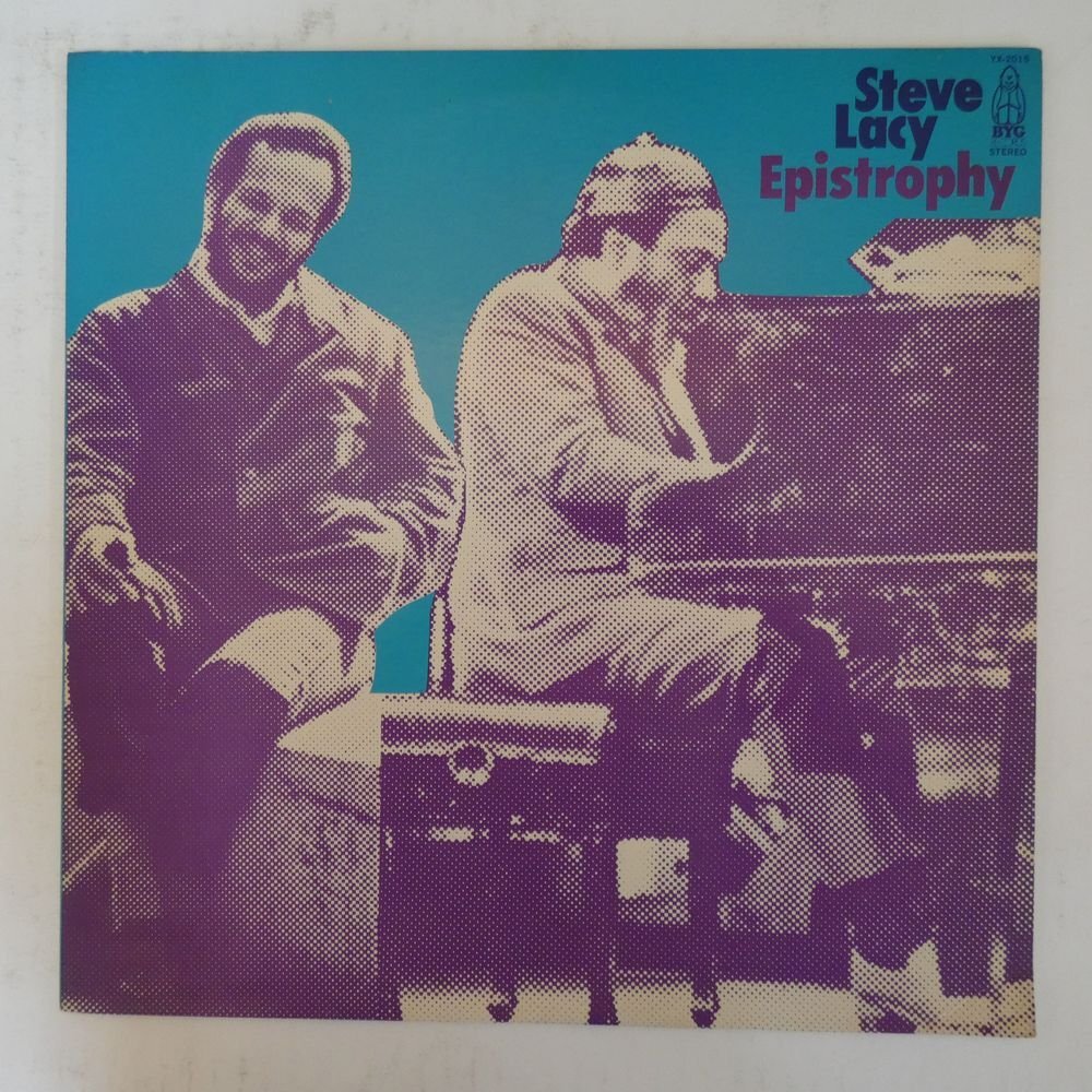 【LP】STEVE LACY/EPISTROPHY[69年仏BYG:モンク曲集/ジャケ裏解説有/JEAN-FRANCOIS JENNY ...