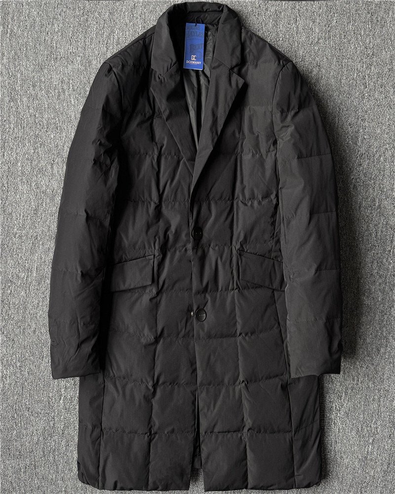 【未使用】冬の必需品！国内未販売 DCKMANY新品 メンズ ダウンコート 厚手 極上の暖かさ ダウン90％ 紳士 モダンなデザイン ミドルコート/黒D9938-2XLの落札情報詳細 ...