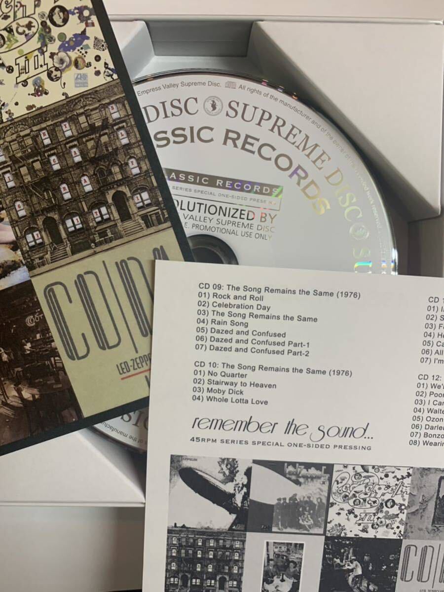 【未使用】LED ZEPPELIN / CLASSIC RECORDS BOX -45RPM SERIES SPECIAL ONE-SIDED ...
