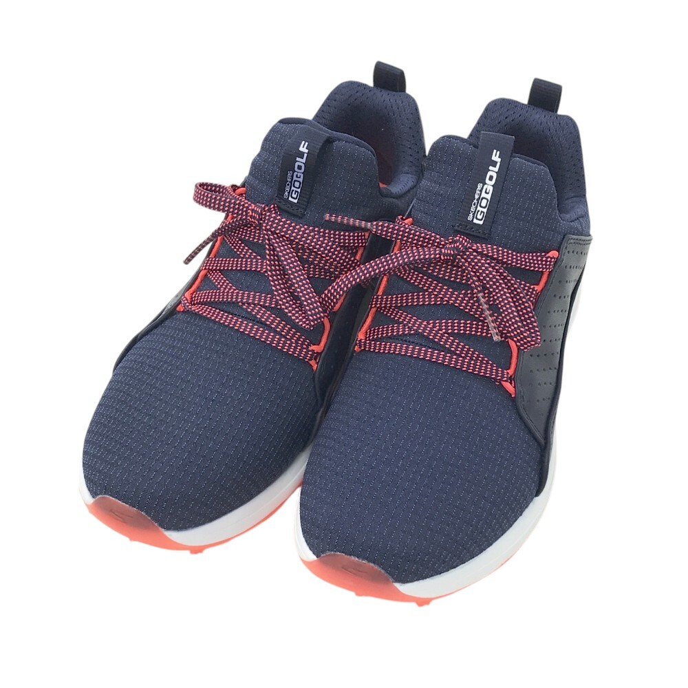 【未使用】【新品】SKECHERS スケッチャーズ 14887 MAX MOJO ゴルフシューズ ネイビー系 24 [240101330551 ...