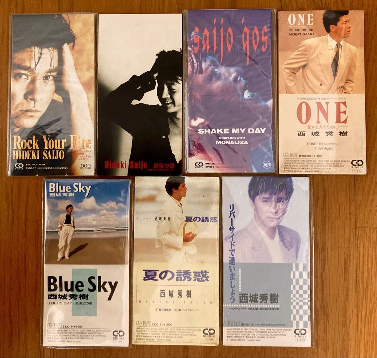 【未使用】全て新品です 西城秀樹 未使用 未開封 8cm CD 7枚セット blue sky one 夏の誘惑 リバーサイドで会いましょう などの落札情報詳細 - Yahoo!オークション落札 ...