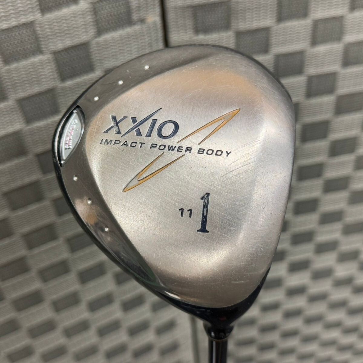 【傷や汚れあり】M932-P3-379 ダンロップ XXIO ゼクシオ IMPACT POWER BODY インパクトパワーボディ 1W ドライバー 11° フレックス:R 右利き 男性用 ⑨ ...