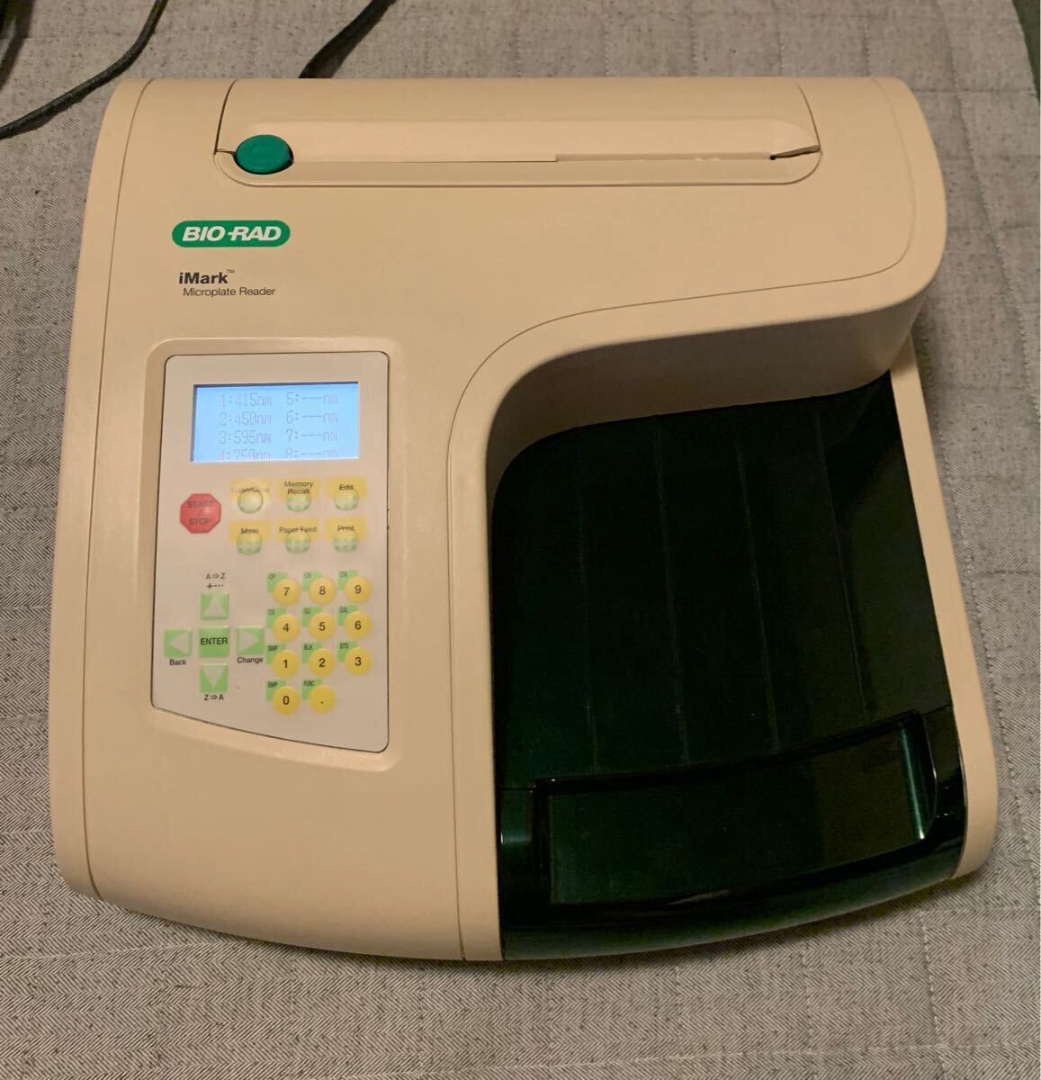 【目立った傷や汚れなし】Bio-Rad iMark マイクロプレートリーダーの落札情報詳細 - Yahoo!オークション落札価格検索 オークフリー