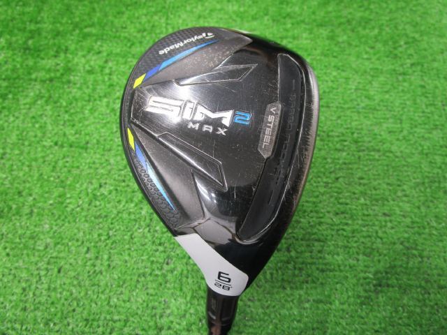 【傷や汚れあり】GK古城 296 テーラーメイド SIM2 MAX RESCUE★VENTUS BLUE7(US) ★S★28度★6番★ヘッドカバー有★ユーティリティ★TaylorMade★の ...