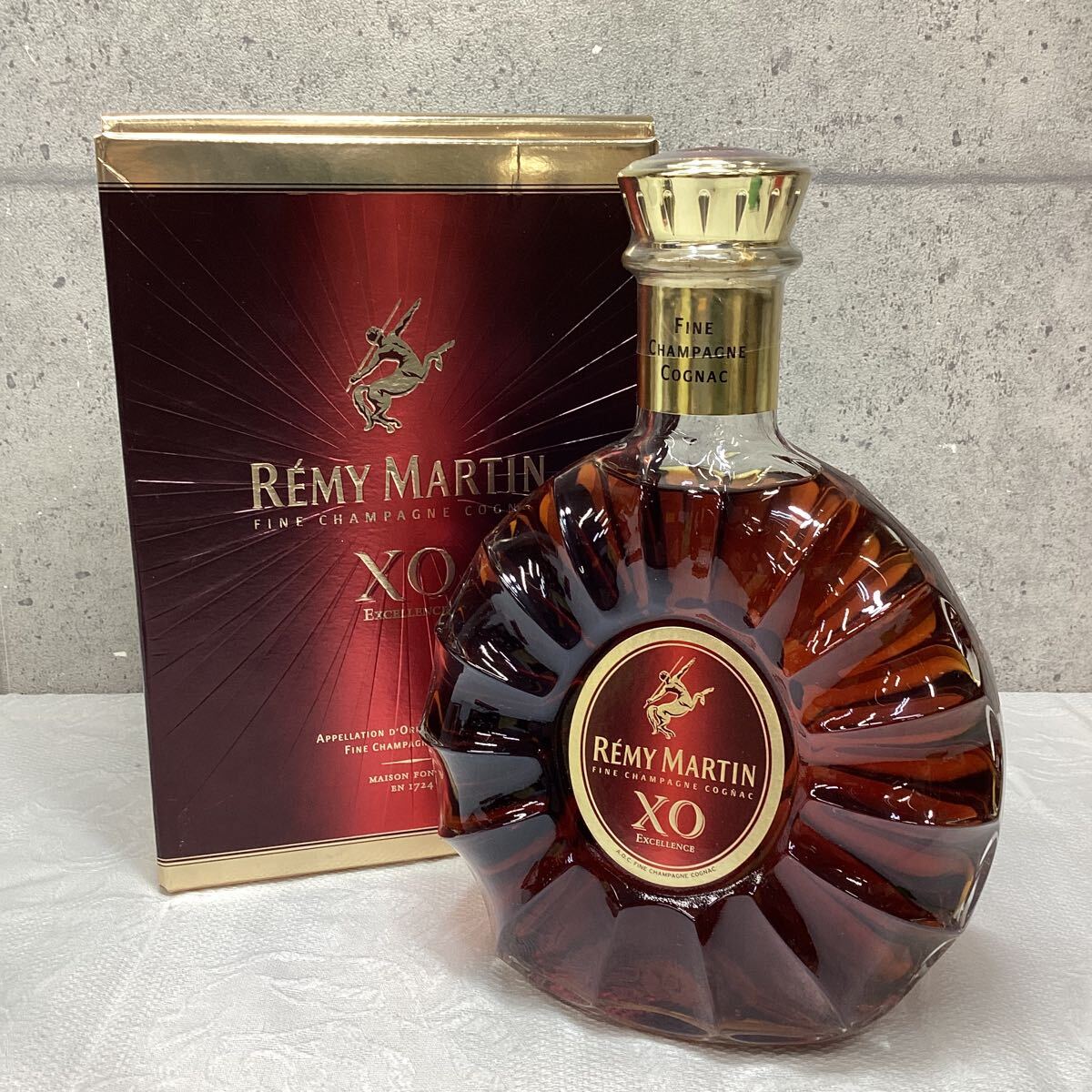 【未使用】 N389【未開封】REMY MARTIN レミーマルタン XO EXCELLENCE エクセレンス ブランデー コニャック 40度 700ml 箱付き(ma)の落札情報詳細 ...