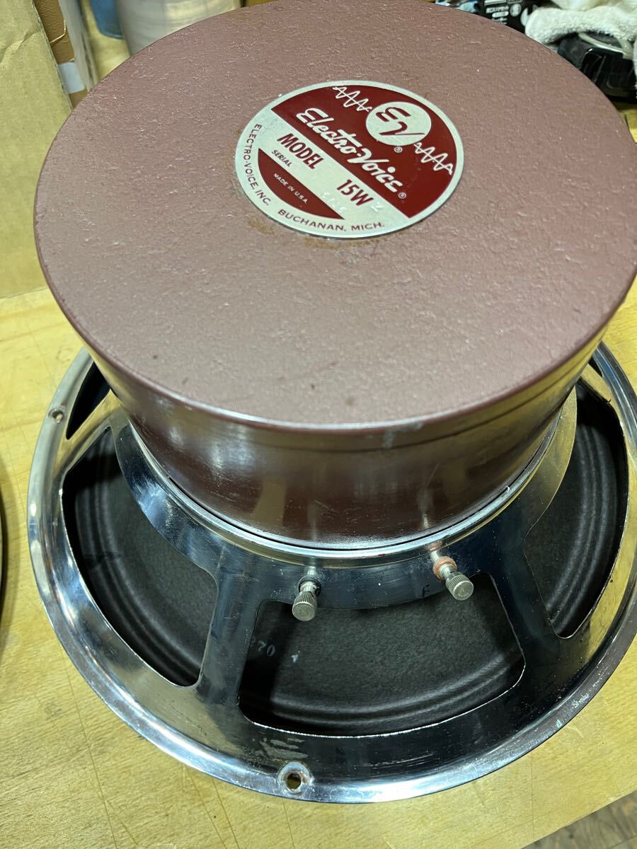【傷や汚れあり】Electro Voice MODEL 15W 単品その①アルニコ動作品の落札情報詳細 - Yahoo!オークション落札価格検索 オークフリー