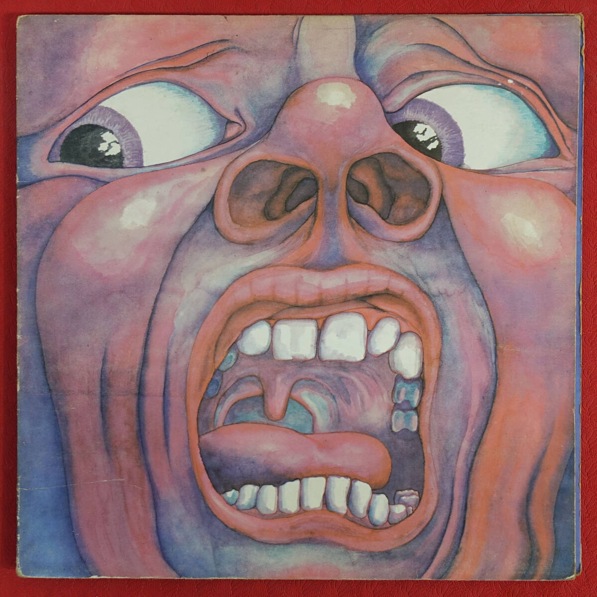 【目立った傷や汚れなし】KING CRIMSON★Lizard UK Island Pink Rim オリジナル 逆背表紙 1st Press ...