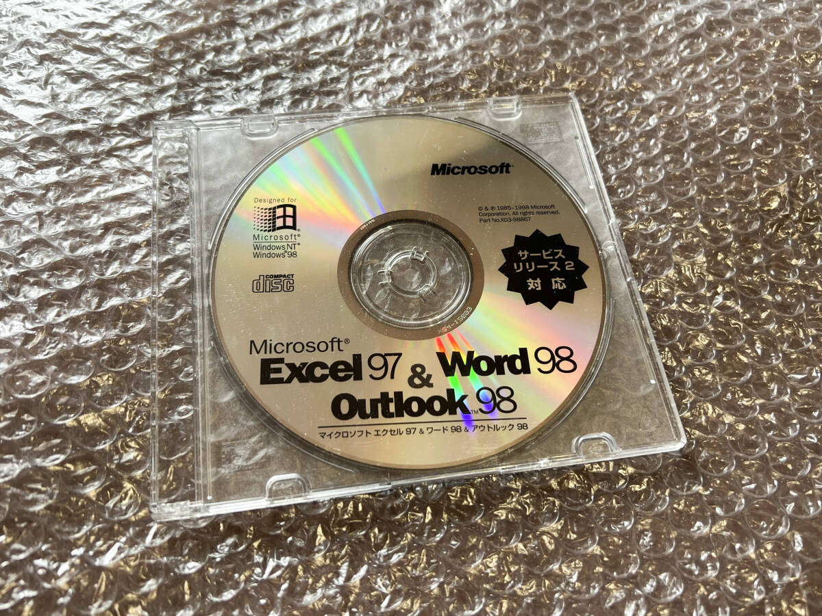 【やや傷や汚れあり】Microsoft Excel 97 / Word 98 / Outlook 98 通常版 CD-ROMの落札情報詳細 - Yahoo!オークション落札価格検索 オークフリー