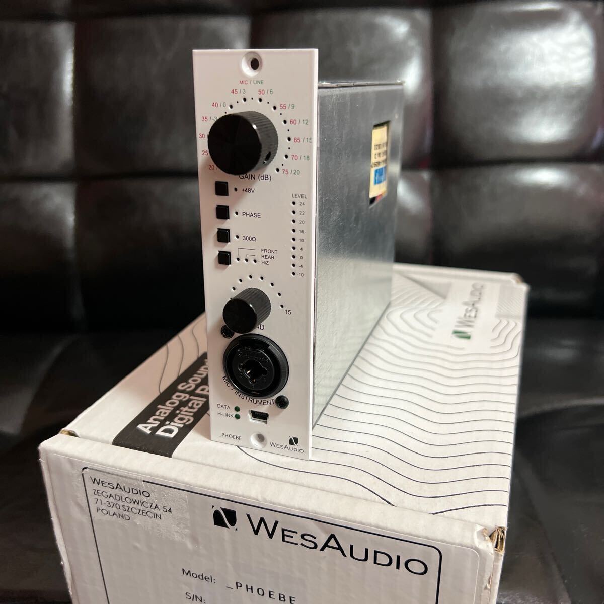 【未使用に近い】【完動美品！】WesAudio PHOEBE ウェスオーディオ プリアンプ 検)neve api ssl MANLEY ...