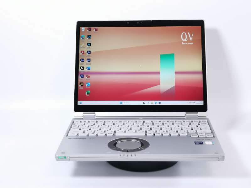 【目立った傷や汚れなし】 Panasonic Let's note QV1 [CF-QV1] / LTE SIMスレッド / Core i7 ...